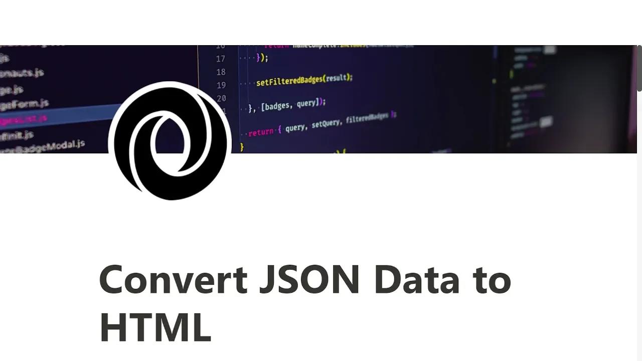 6 - Convert JSON Data to HTML - JSON APIs and AJAX - freeCodeCamp Tutorial