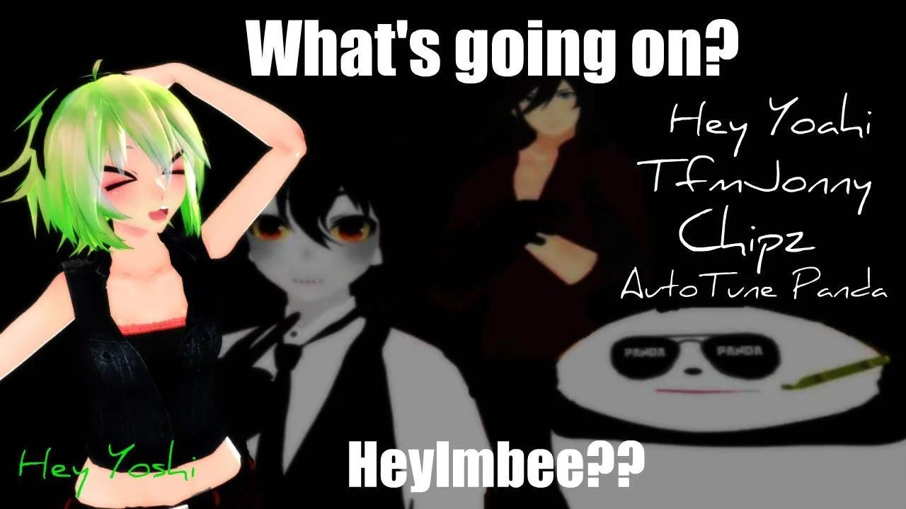 What is going on in vrchat? Chipz | TfmJonny | Autotune panda | Hey ...