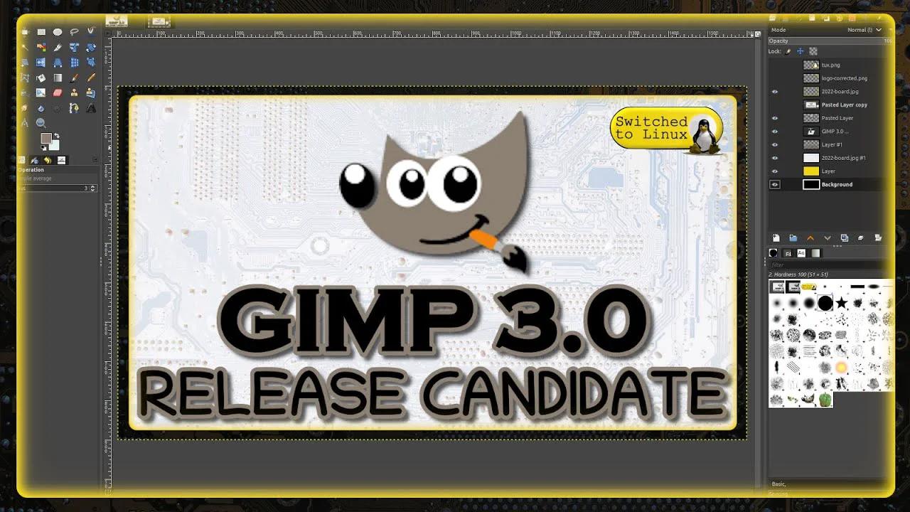 Gimp 3.0 Release Candidate