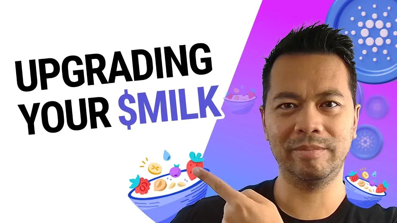 How to Upgrade Your $MILK Tokens V2 Tutorial - MuesliSwap DEX Cardano