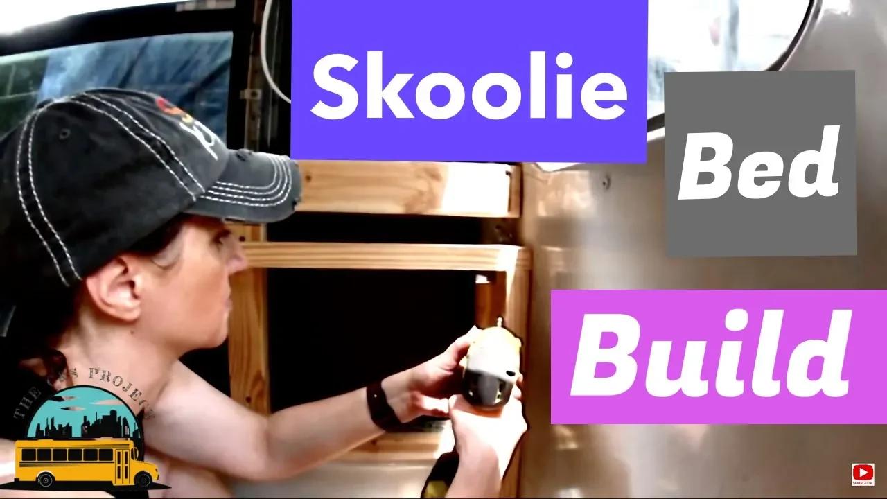 Skoolie Build | Building a Hand-Crafted Bed | Part One | Skoolie Life!