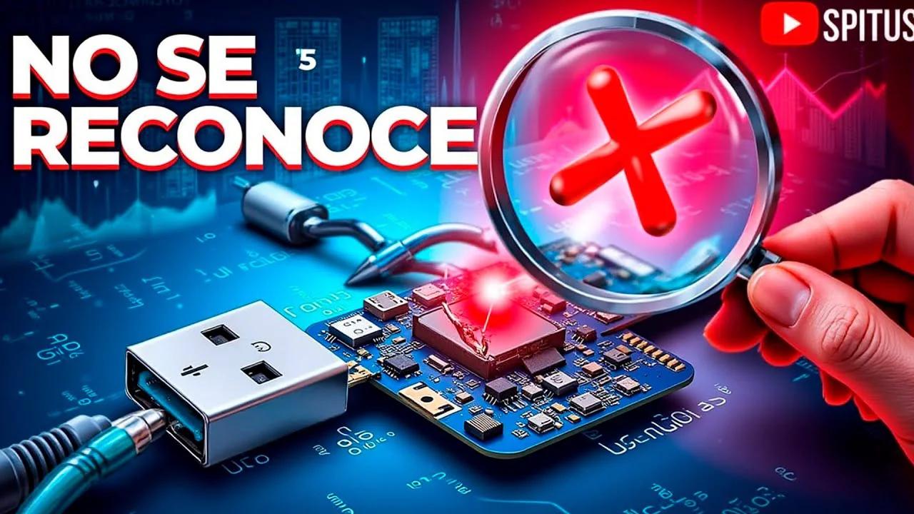 Como REPARAR USB Dañada o Ilegible I Reparar USB No Se Reconoce en la PC