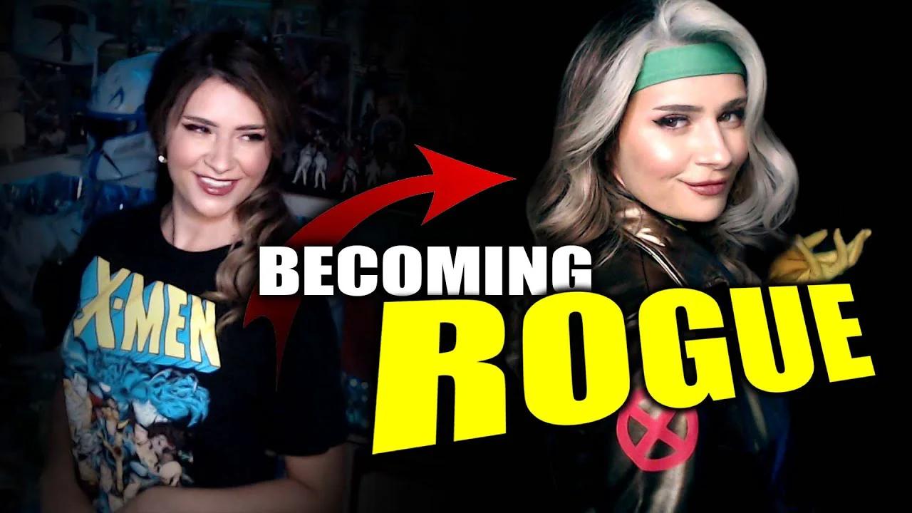THAT STAR WARS GIRL TRANSFORMS INTO ROGUE FROM X-MEN!