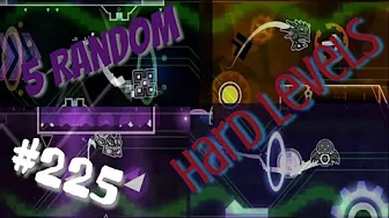 [GD] 5 Random Hard Levels #225 (Mobile)