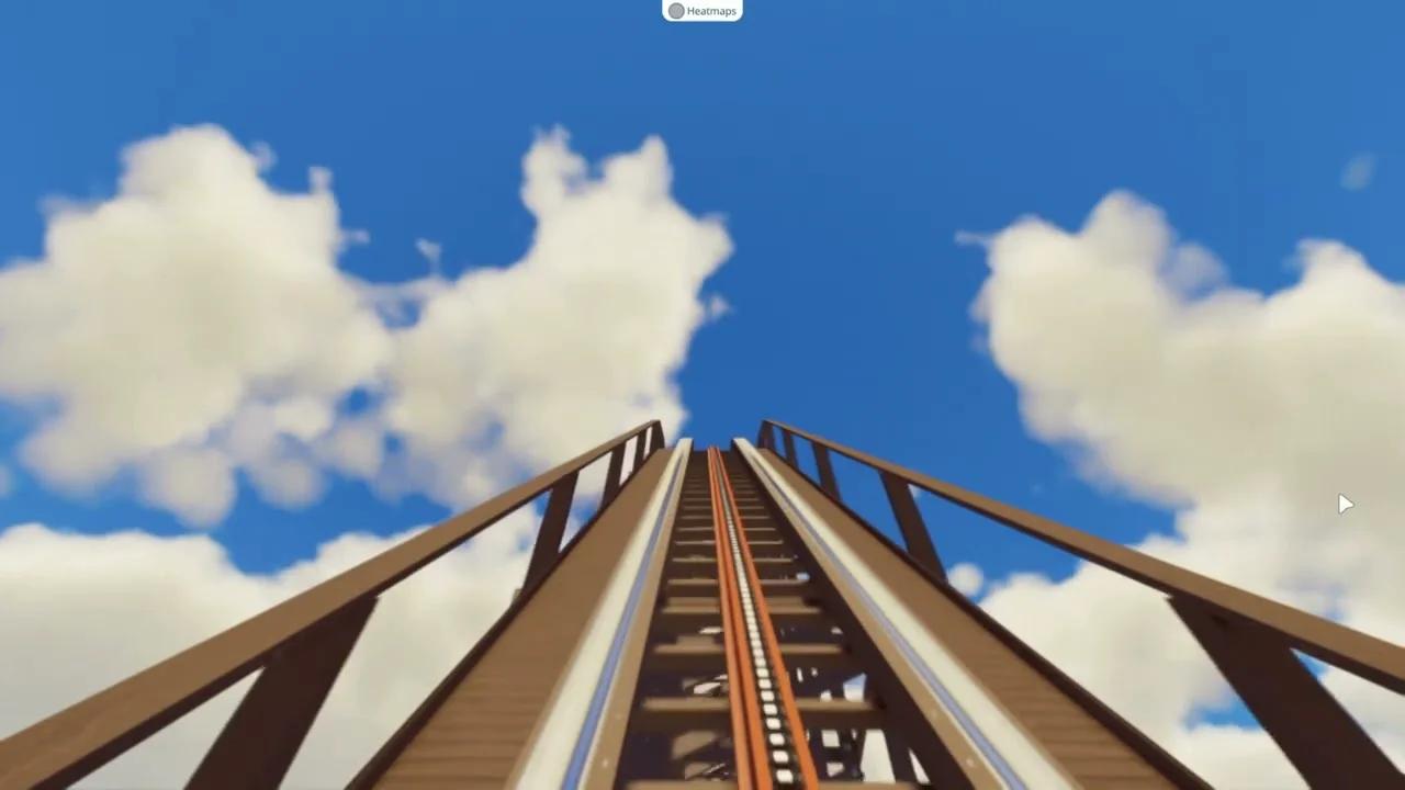 Planet Coaster 2 Roller Coasters POV! | RMC and Wooden Roller Coaster ...
