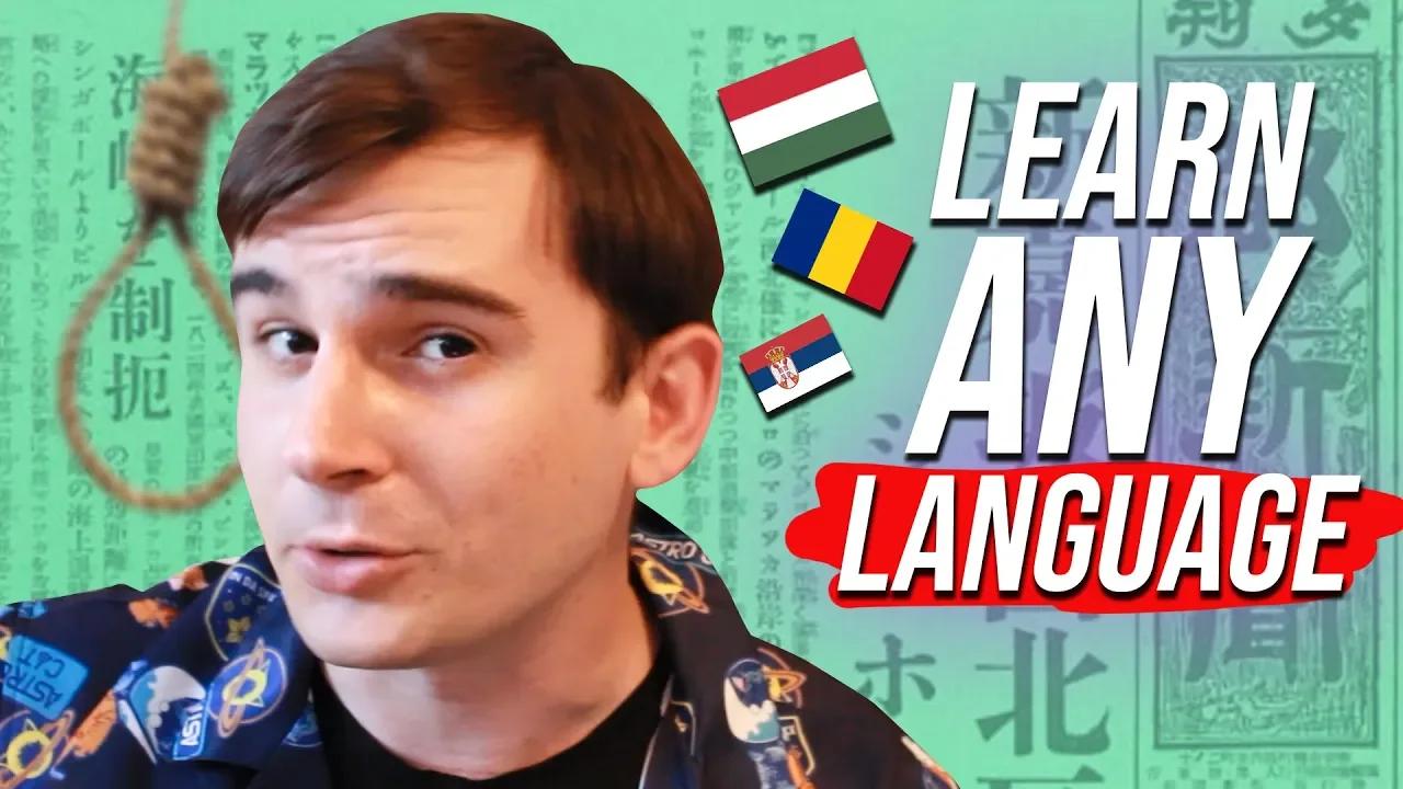 How to Actually Learn a Language as an Adult
