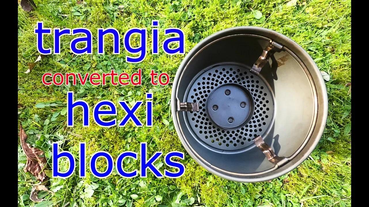 trangia cooker converted to hexi blocks / walk up pen y fan / brecon ...