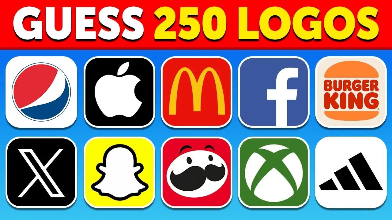 Guess The Logo In 3 Seconds 250 Famous Logos Logo Quiz 2024
