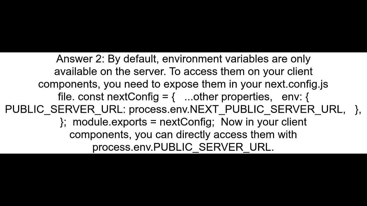 How can I pass an env variable to Next JS app running inside a Docker container