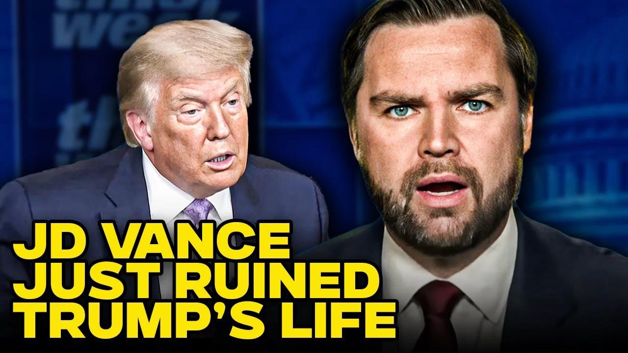 Oops Jd Vance Just Ruined Trump S Entire Coverup