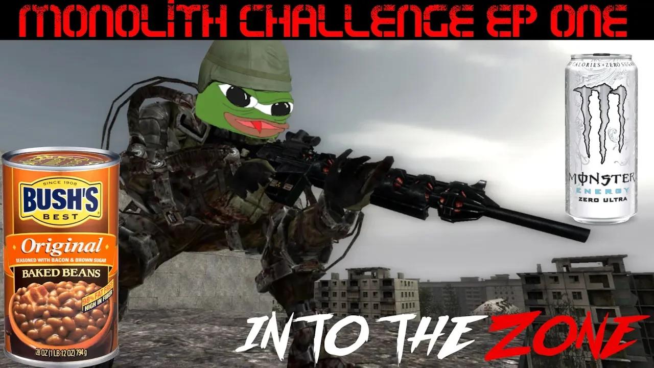 STALKER Anomaly Monolith Challenge Episode 1 - Purging the Red Forest