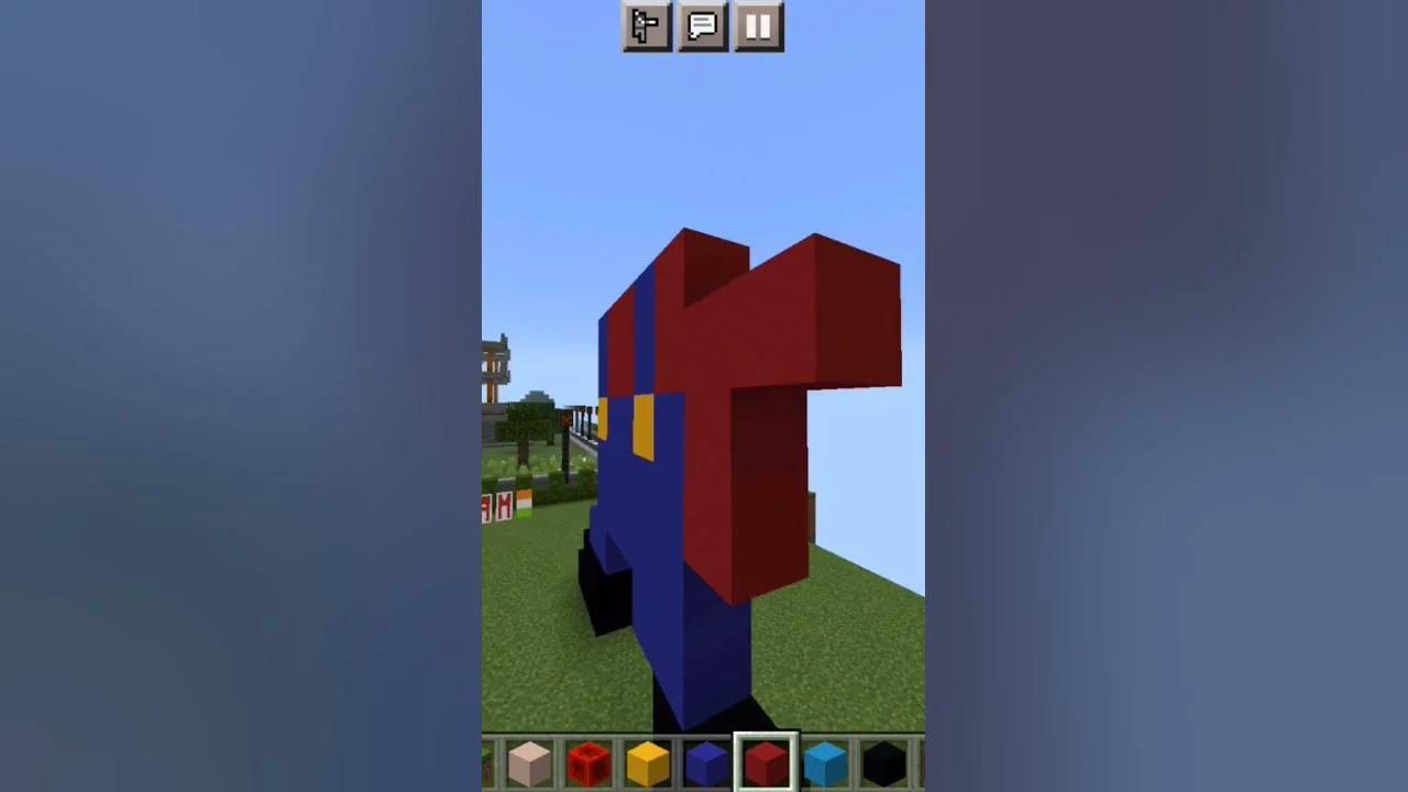Super Mario in Minecraft || Build an epic Mario in Minecraft #minecraft ...