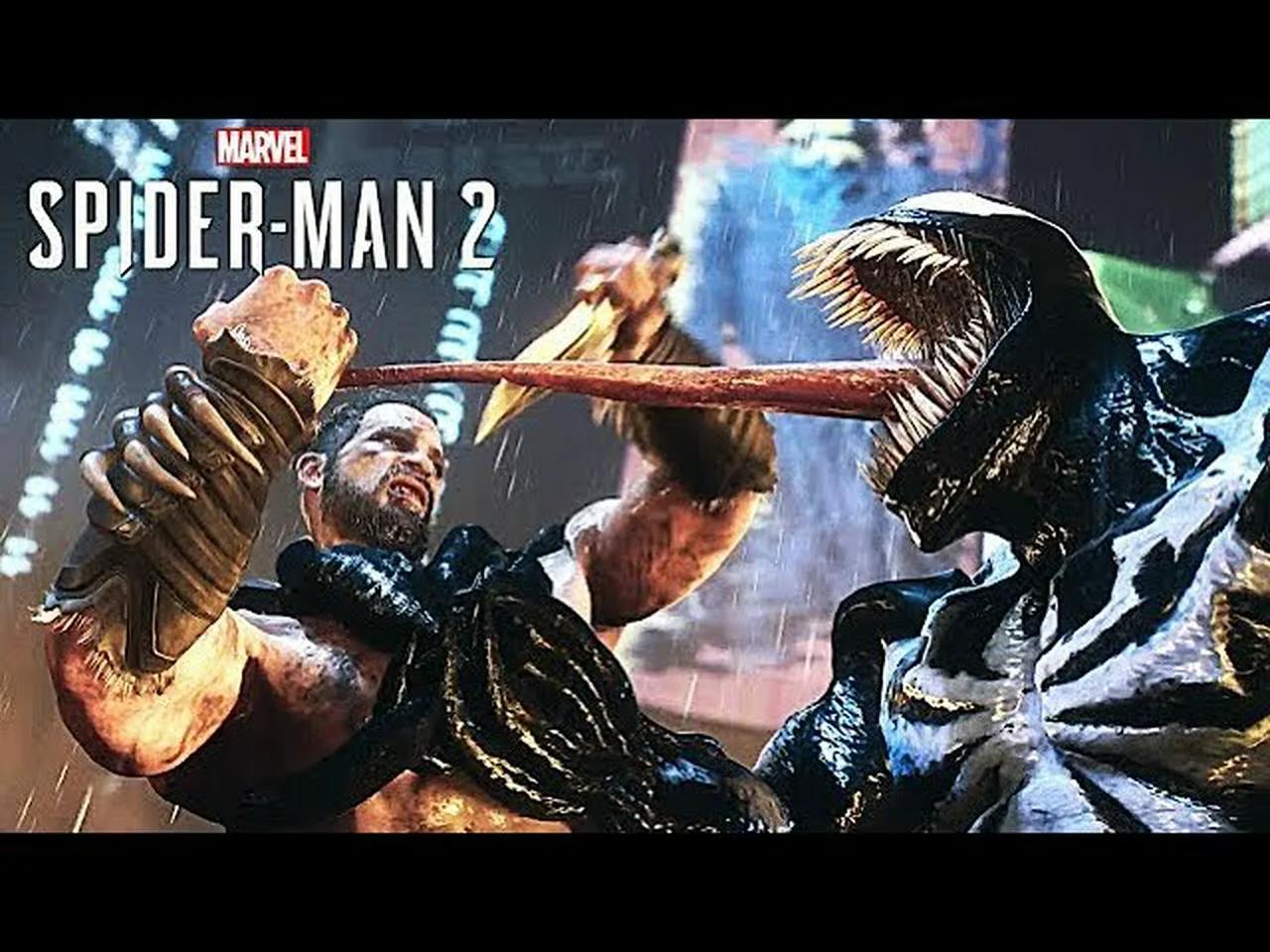 Marvel Spider-Man 2 - KRAVEN Boss Fight Gameplay (Venom VS Kraven)