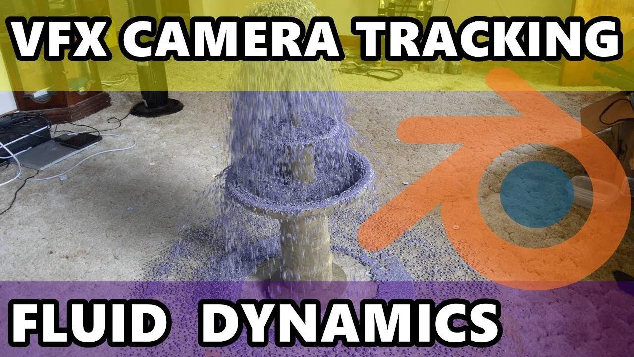 Camera Tracking With Fluid Dynamics - Blender 2.8