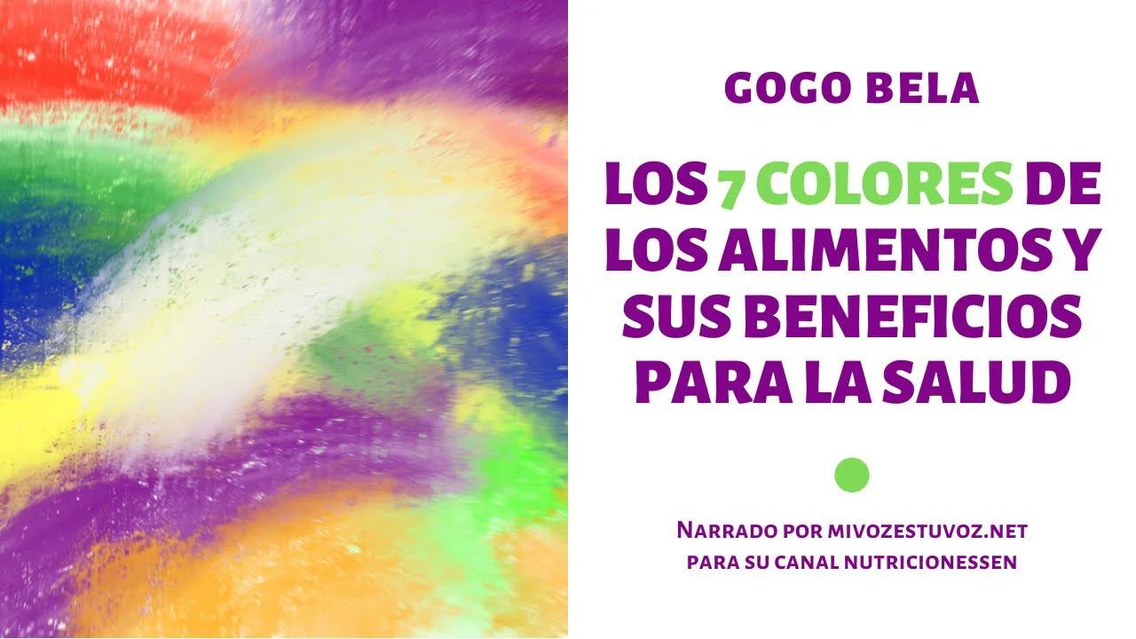 LOS 7 COLORES DE LOS ALIMENTOS Y SUS BENEFICIOS PARA LA SALUD