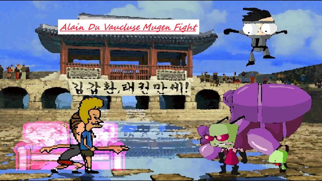 Mugen : Beavis & Butthead Vs Zim & Dib (Request)