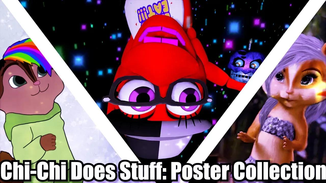 Chi-Chi Does Stuff: Poster Collection (2017 - 2024)