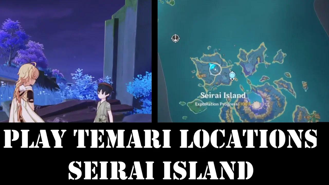 Temari locations seirai island genshin impact /kid kujirai seirai ...