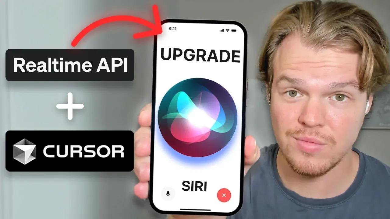 Upgrading Apple Siri with OpenAI Realtime API and Cursor AI