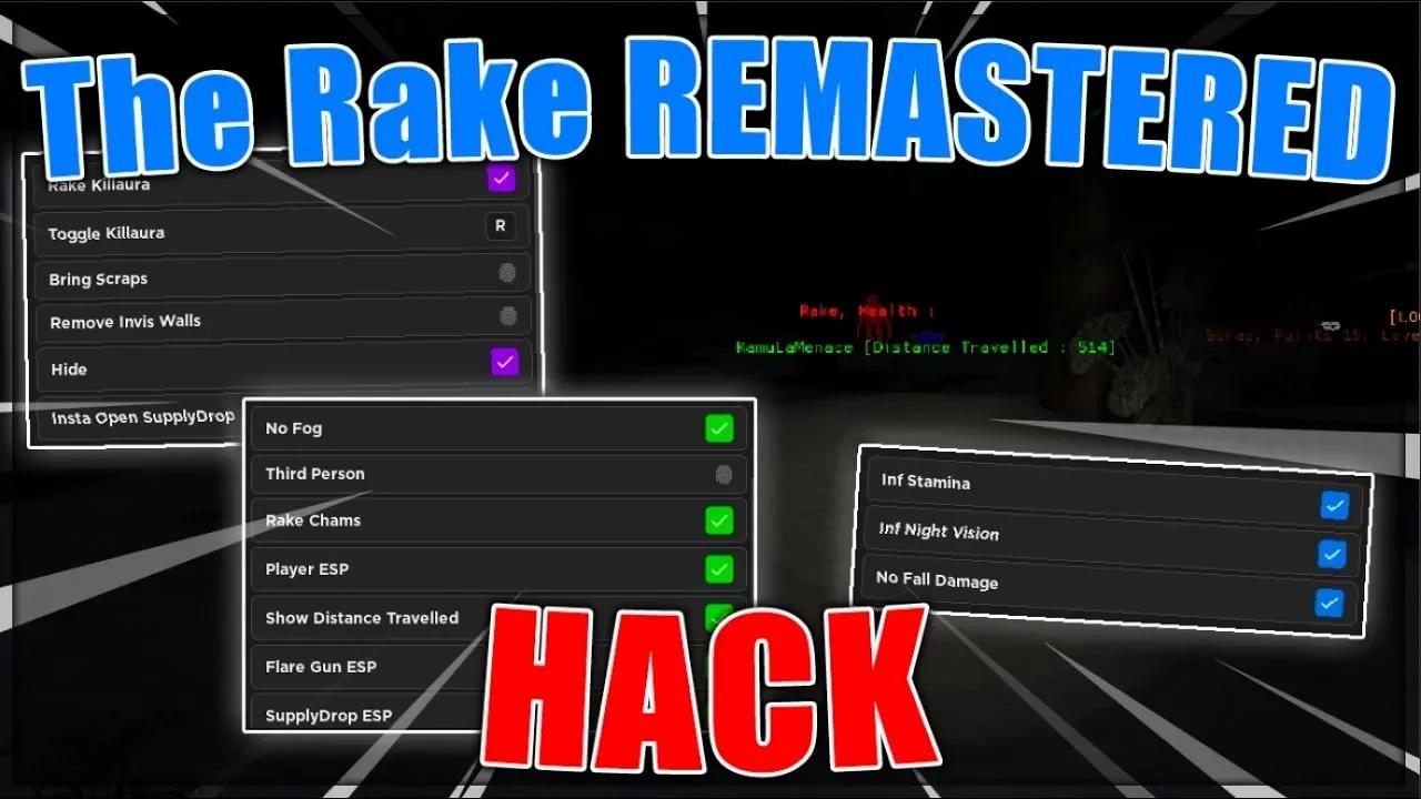 NEW THE RAKE REMASTERED SCRIPT HACK GUI | *PASTEBIN 2022*