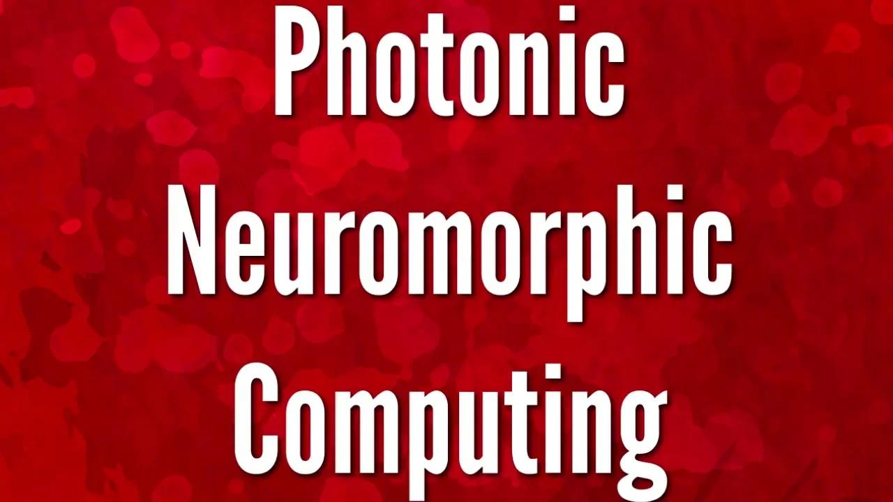 Photonics for artificial intelligence and neuromorphic computing