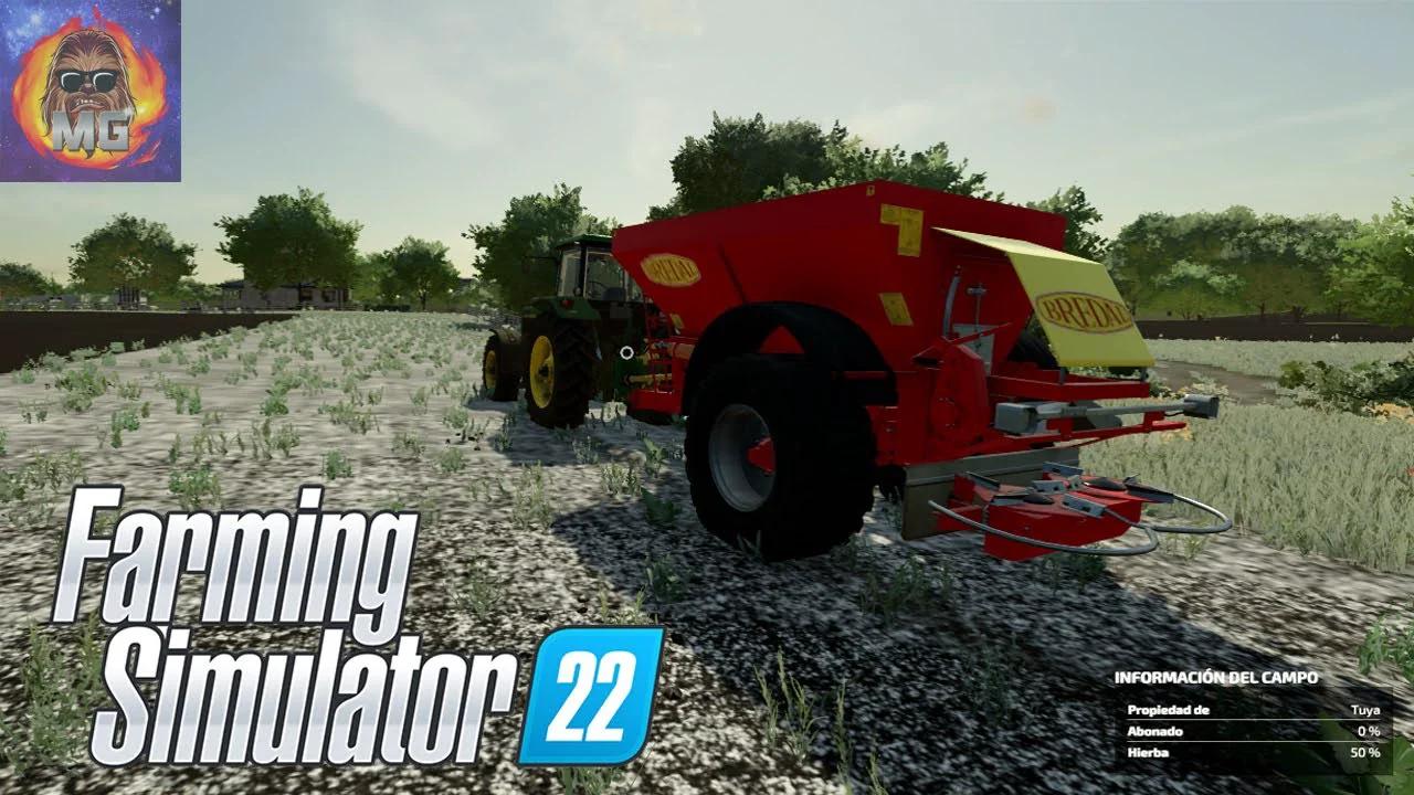 Compramos equipamiento para usar cal en Farming Simulator 22