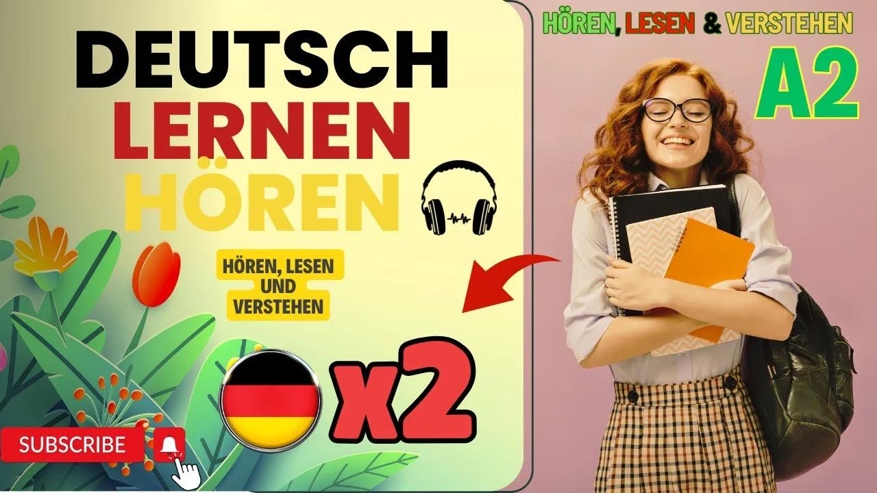 Level Up Your German: A2 - Dialogues - x2 Repeat