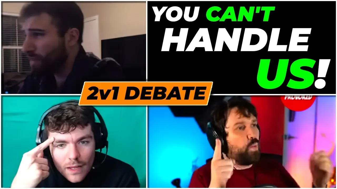 Fuentes Teams Up w/ Infrared Haz Versus Destiny In Impromptu Debate