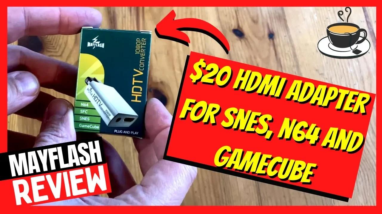 MAYFLASH Nintendo Adapter Review: $20 Converter to Play SNES, N64 ...