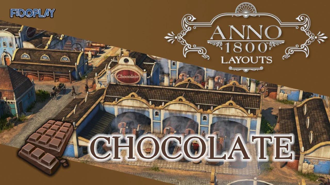 🍫 ANNO 1800 - Layout Chocolate y Cacao | Ítems especiales (Guia en ...