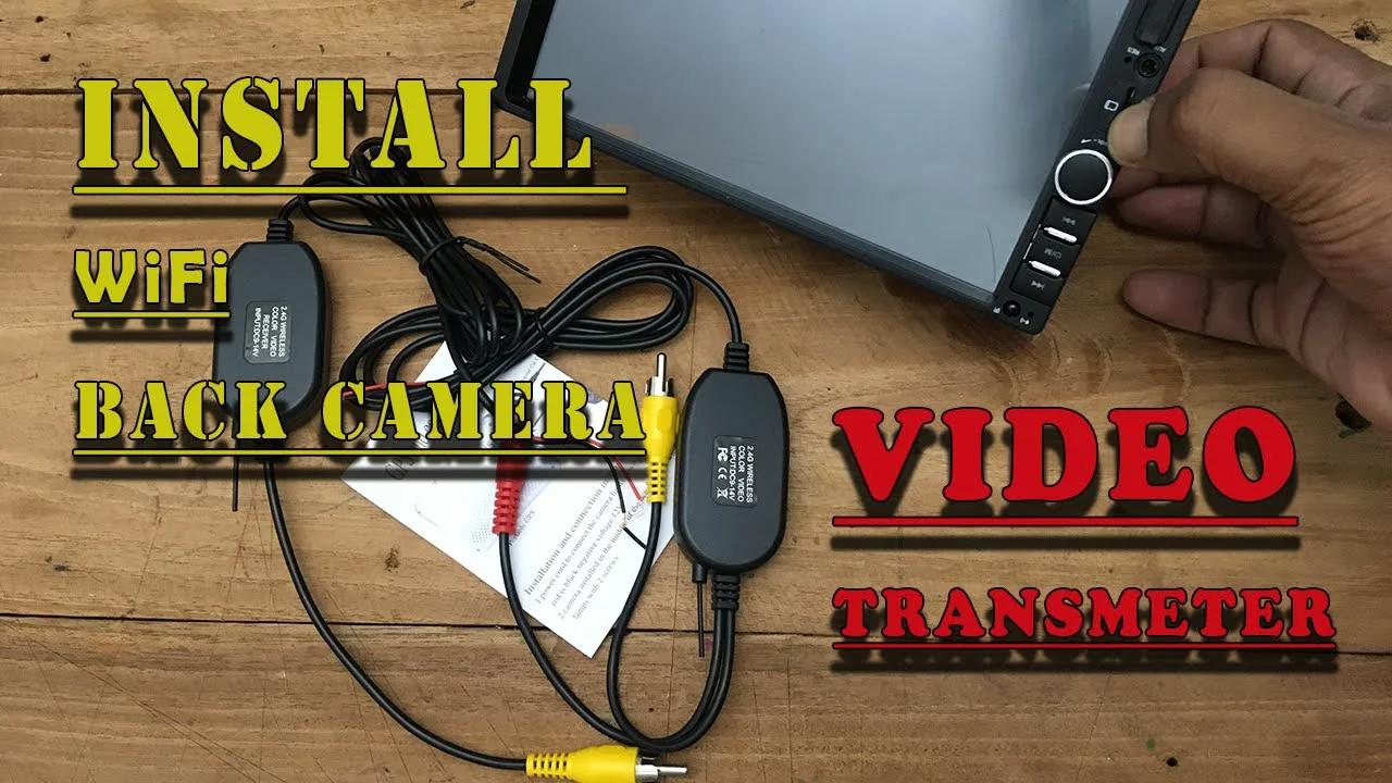 How to install 2.4G Wireless Transmitter & Receiver for Car Reverse ...