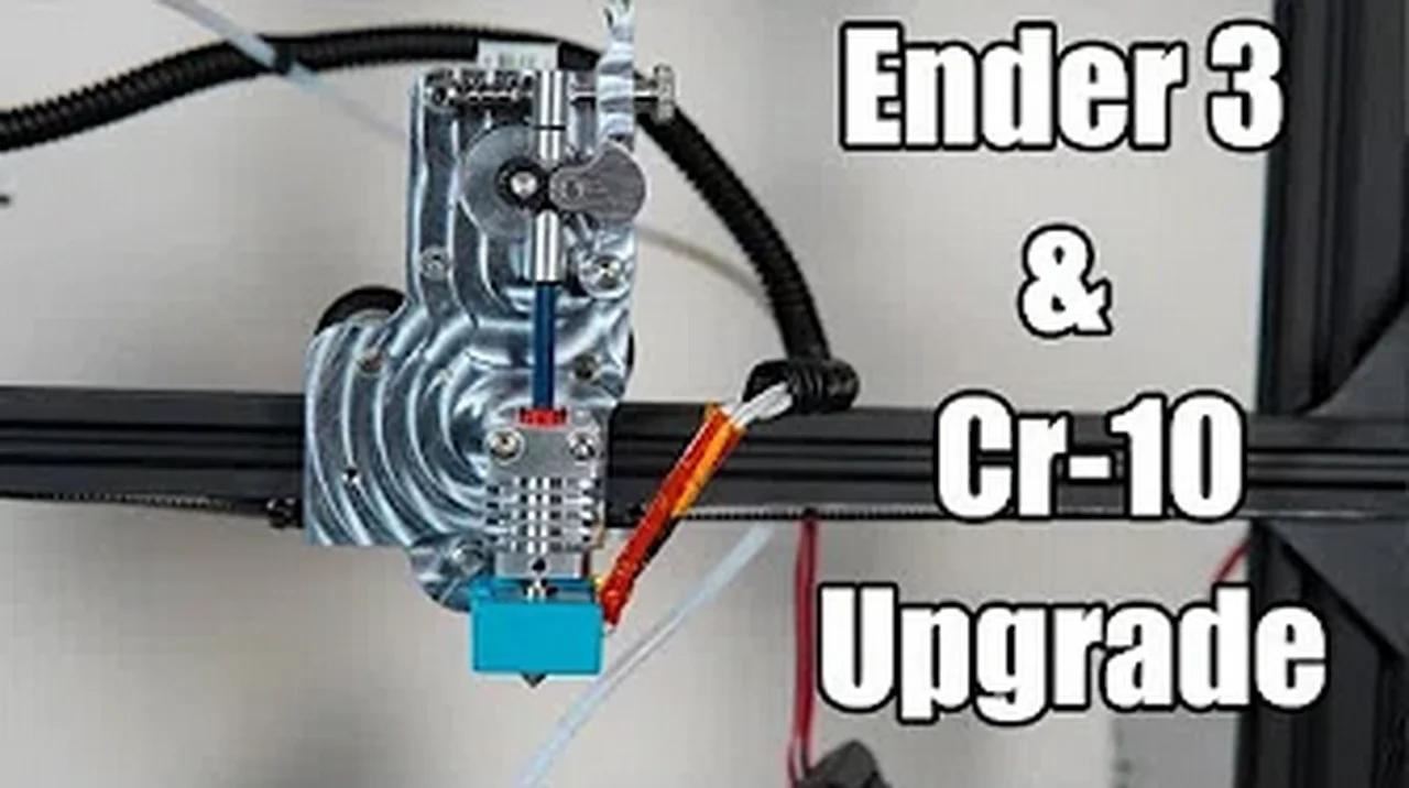 Micro Swiss Dual Gear Direct Drive Upgrade For Ender 3 and CR-10 3D ...