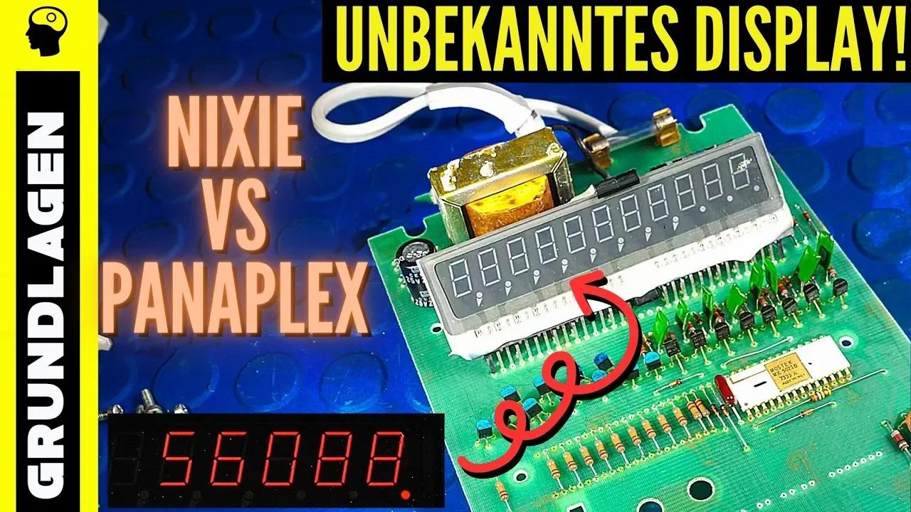 Anzeige! Nixie oder Panaplex? Erklärt am Beispiel Corvus 300E