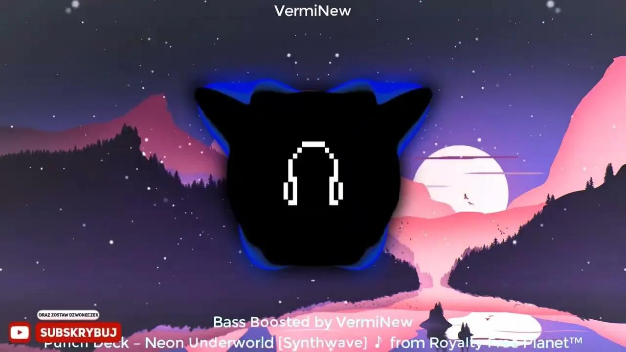 Punch Deck – Neon Underworld [Synthwave] [Bass Boosted - Audio Visualizer]