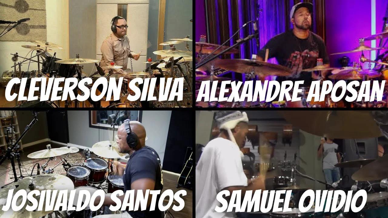🔥 FLYING ON DRUMS (CLEVERSON SILVA | ALEXANDRE APOSAN | JOSIVALDO SILVA ...