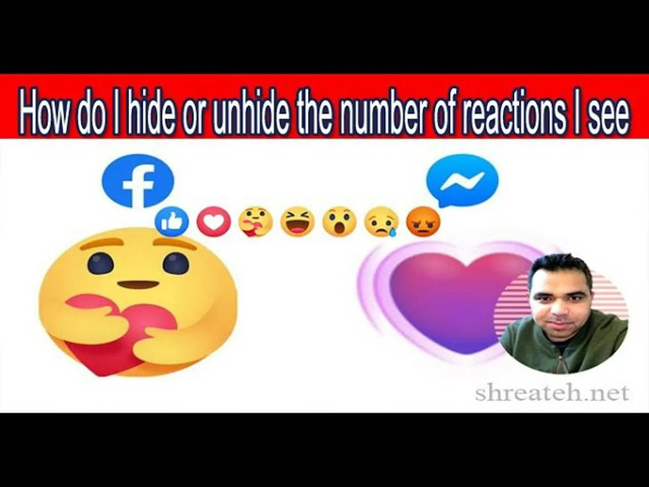 How to Hide or Unhide Reaction Counts on Facebook Post