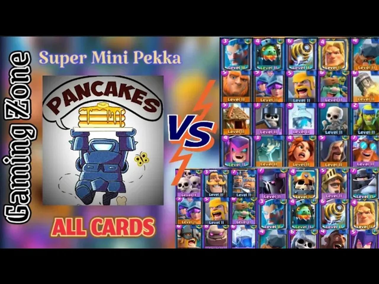 ALL POWERFUL CARDS VS SUPER MINI PEKKA | Clash Royale