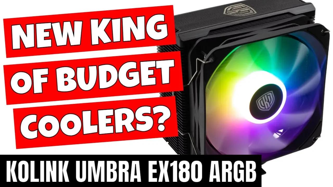 EASY Install ARGB CPU Cooler Kolink Umbra EX180 Tower