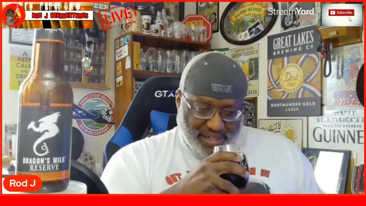 Dragon's Milk Reserve BBA Stout With Peanut Butter And Cocoa Nibs