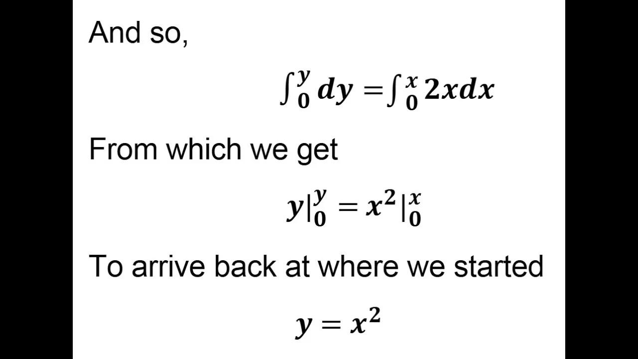 Separating differentials in calculus – what does it mean?