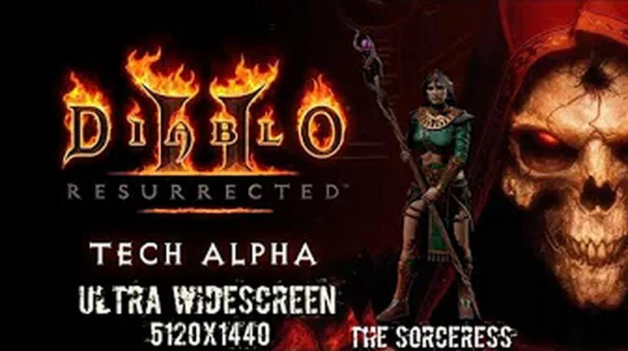 DIABLO II Resurrected (Tech Alpha) - PC Ultra Widescreen 5120x1440 ...