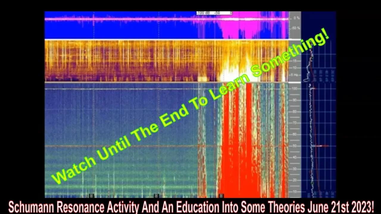 Schumann Resonance Activity And An Education Into Some Theories June ...