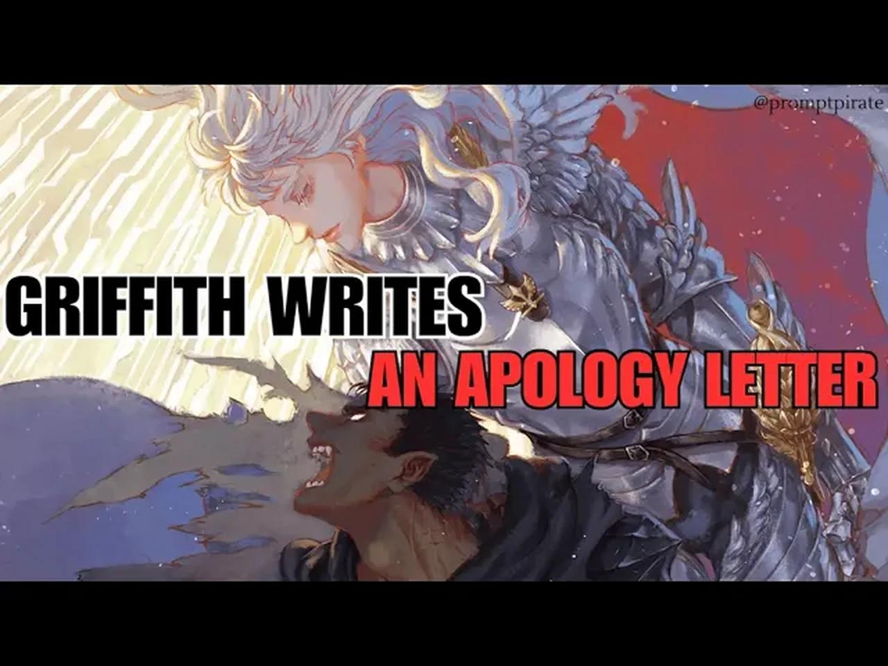 Berserk: "Dear Guts" (Griffith Reads An Apology Letter To Guts)