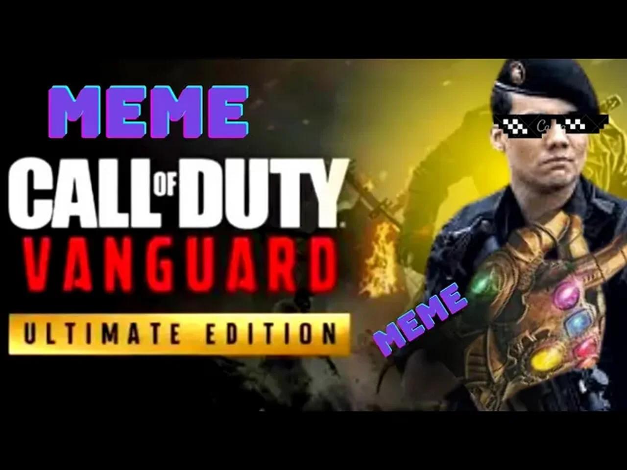 call of duty vanguard meme