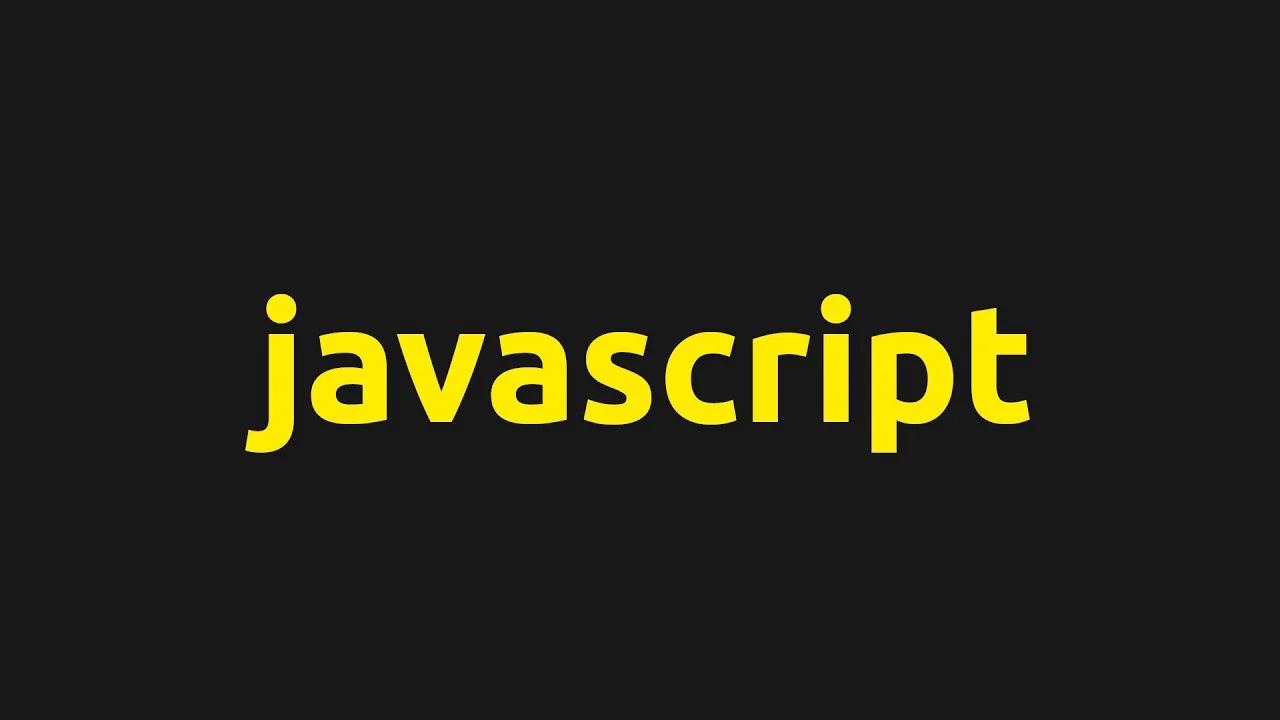 Javascript Is My Favorite Programming Language