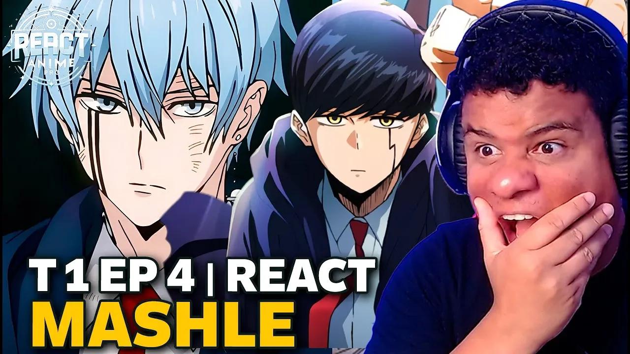 MASH vs LANCE CROWN | MASHLE: MAGIA E MUSCULOS T 01 EP 04 | React Anime Pro