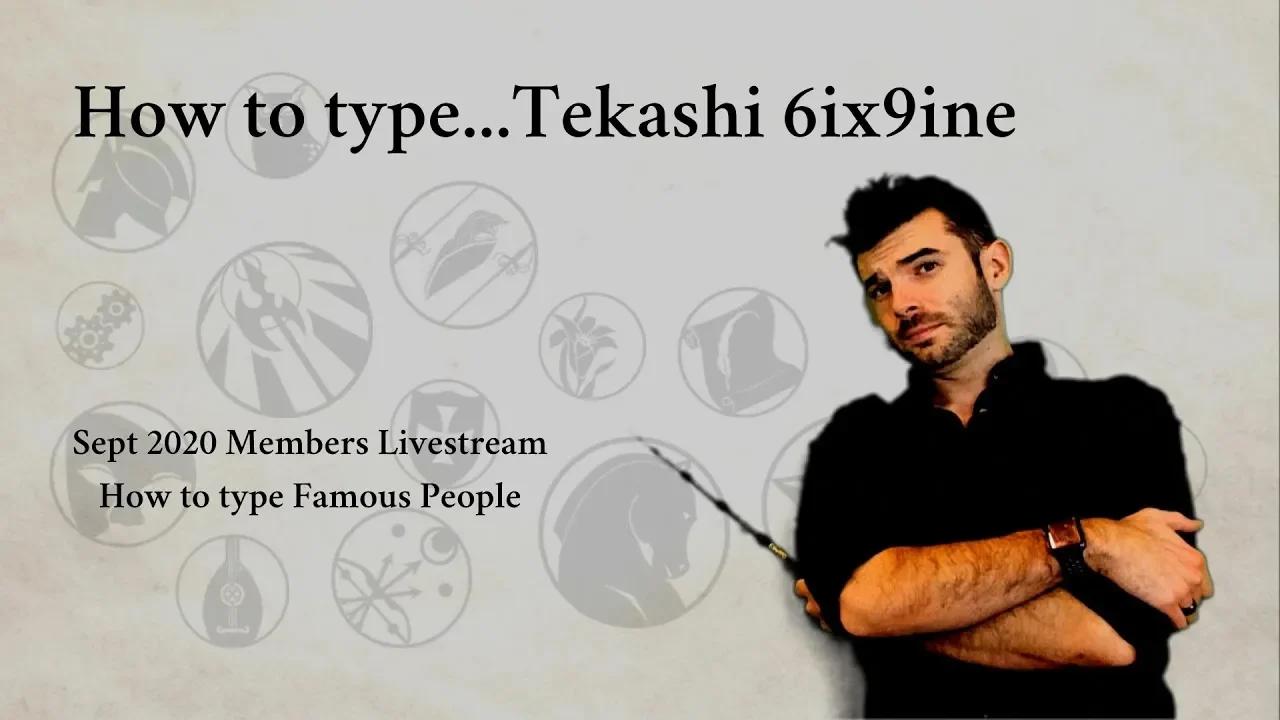 How to type... Tekashi 6ix9ine | How to type Famous People | CS Joseph