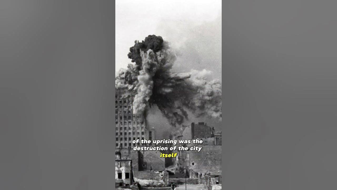 The Terrible Fate of the Warsaw Uprising in #ww2 #historyshorts # ...
