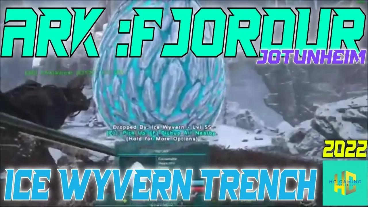ARK FJORDUR - Ice Wyvern Trench - Jotunheim.