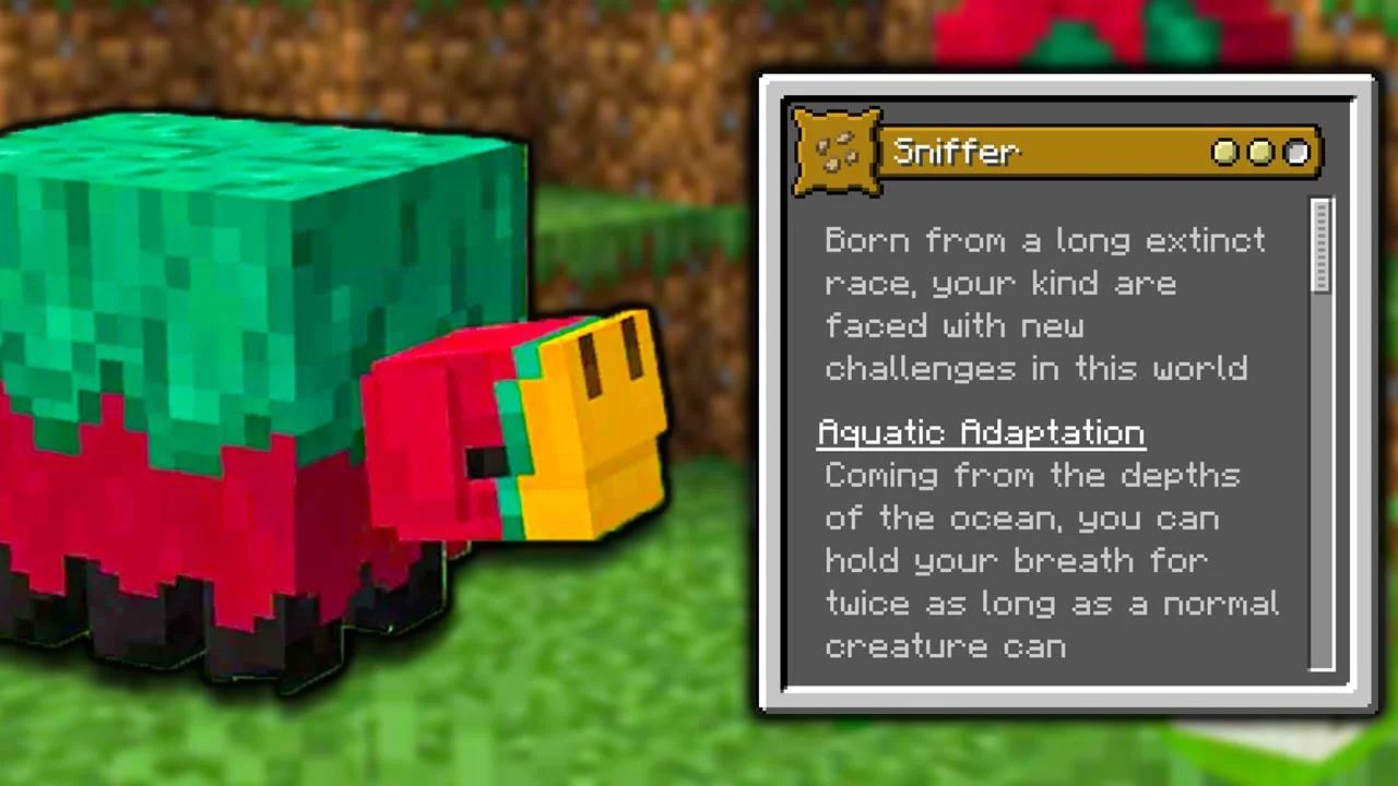 Sniffer Origin - Minecraft Origins Mod (Custom Origins)